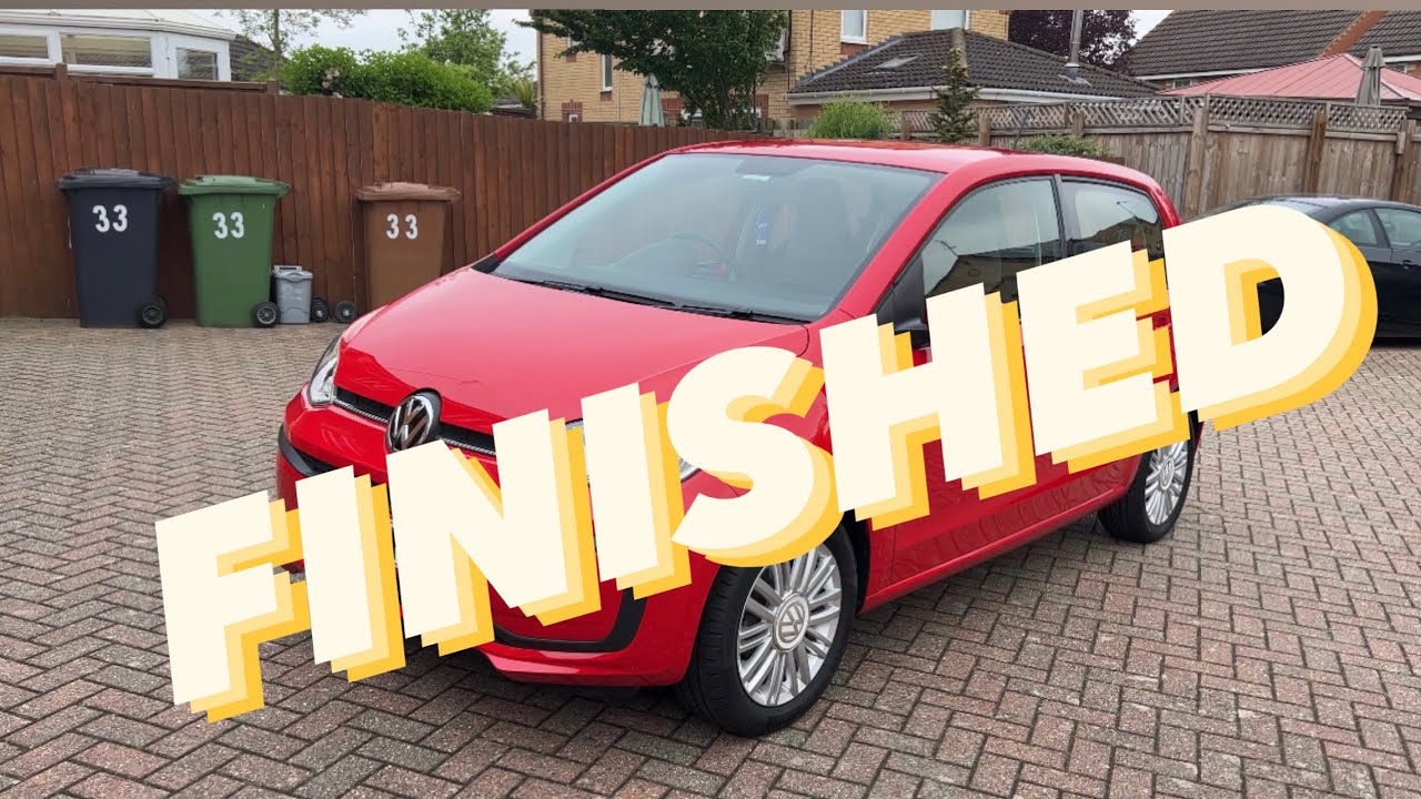 REBUILDING A CRASH DAMAGED 2019 VOLKSWAGEN UP FROM COPART FINAL VIDEO ...