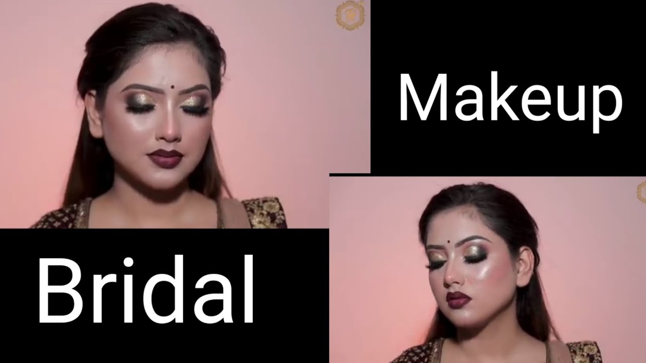 Easy and Simple Bridal Makeup Tutorial | Long Lasting Makeup| - YouTube