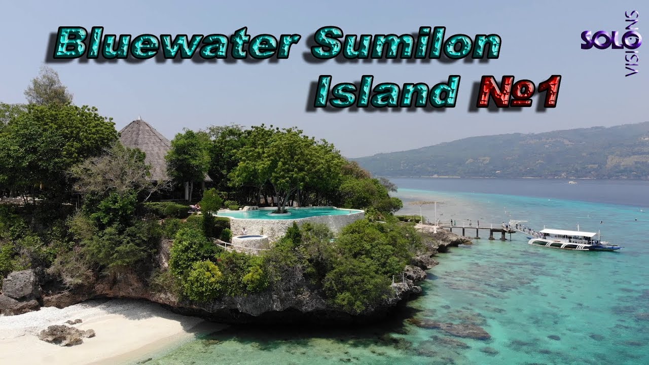 Bluewater Sumilon Island Resort + drone, Филиппины, своим ходом - YouTube