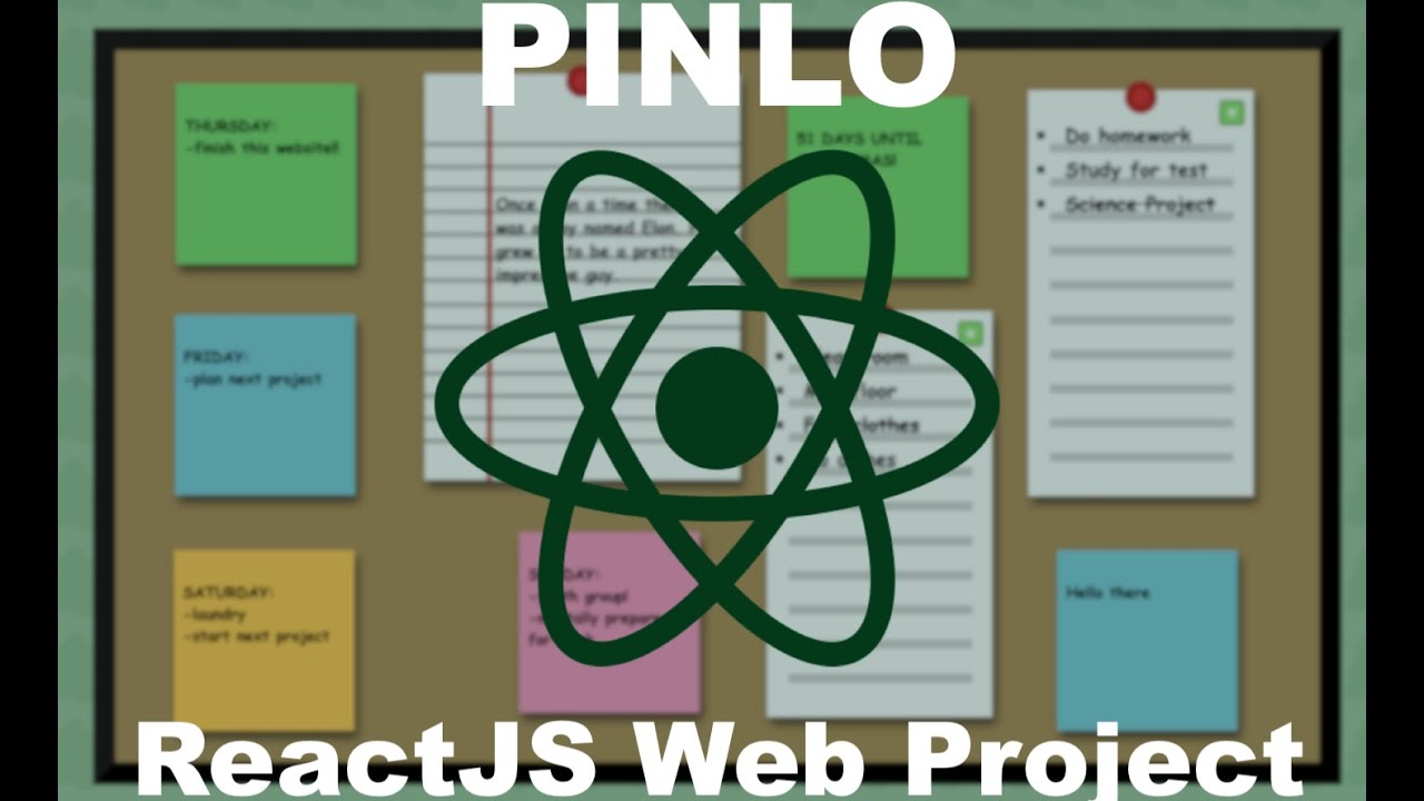 Pinlo - ReactJS Front End Web Project - YouTube