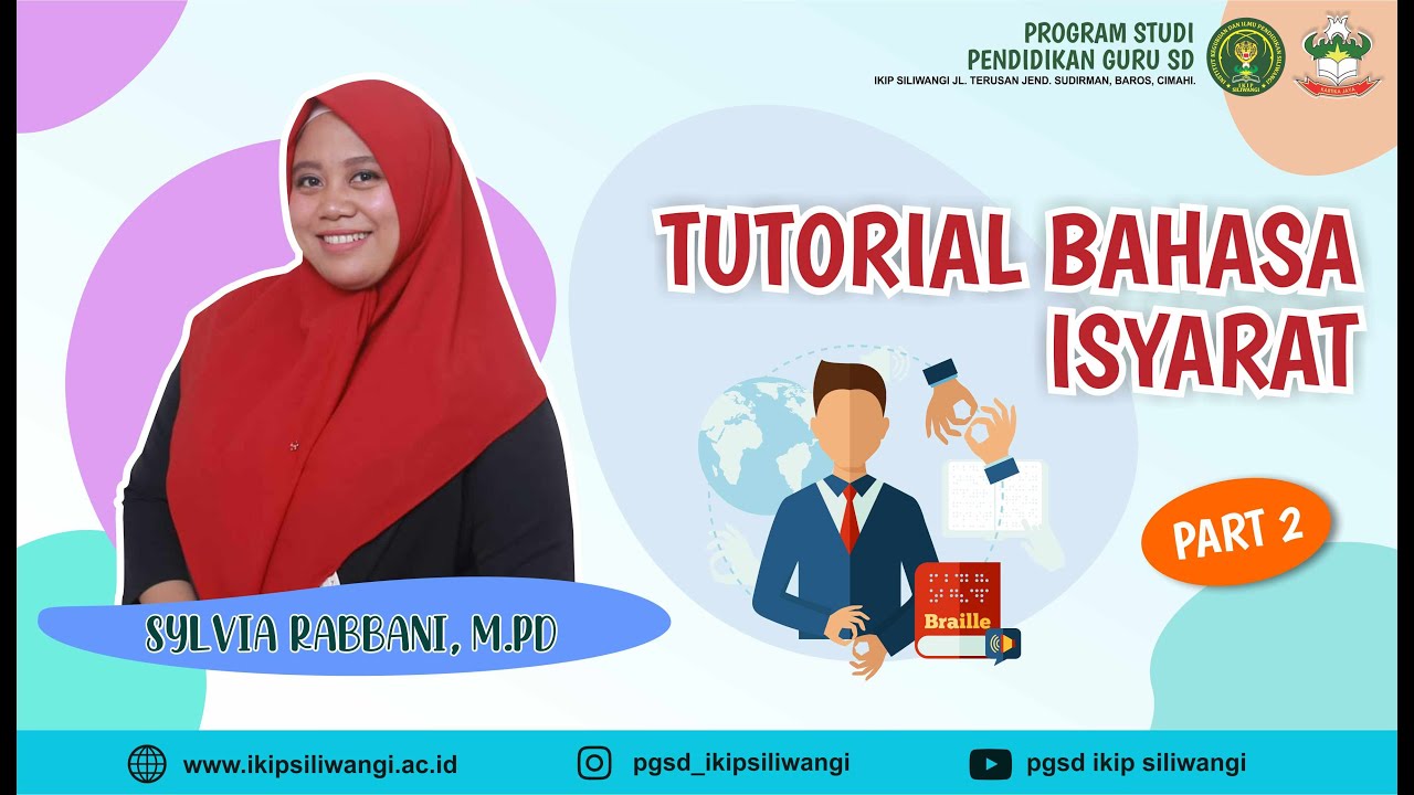 Tutorial Bahasa Isyarat SIBI - Part 2 - YouTube