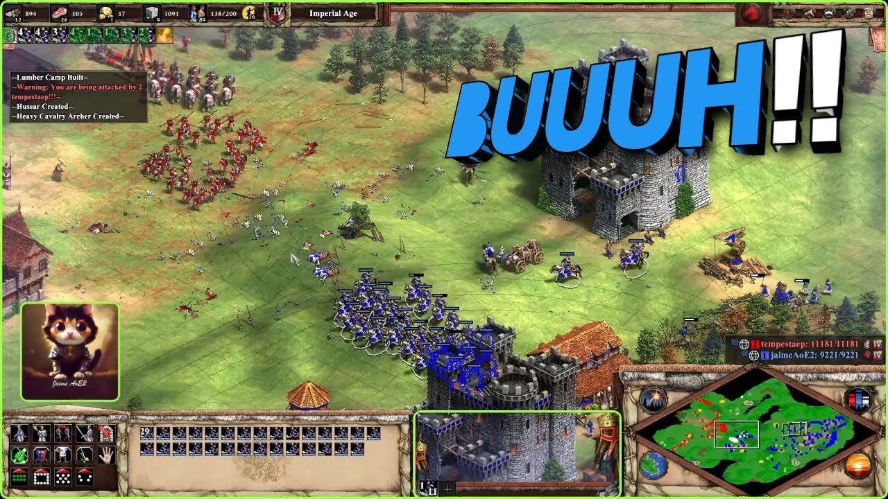 BUUUH!! | Ranked 1v1 | Arabia | HUNS vs MAGYARS | AoE2. - YouTube