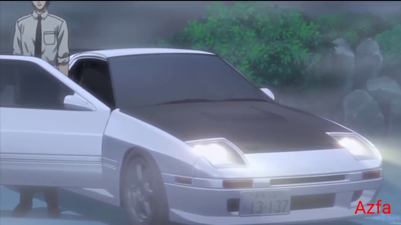 Initial-D FC RX-7 & 350z vs a R32 GT-R with no freaking brakes (Burgos ...