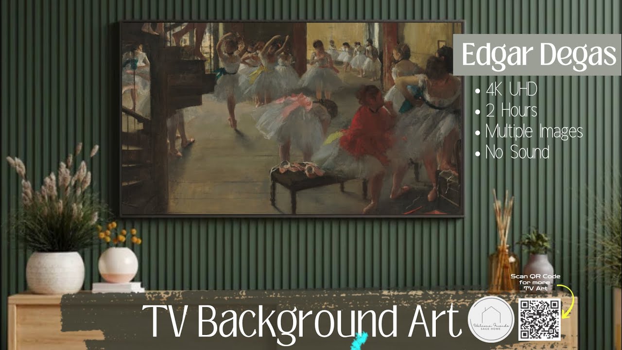 TV Art | Edgar Degas | Classic Paintings | Frame TV Screensaver | Smart ...