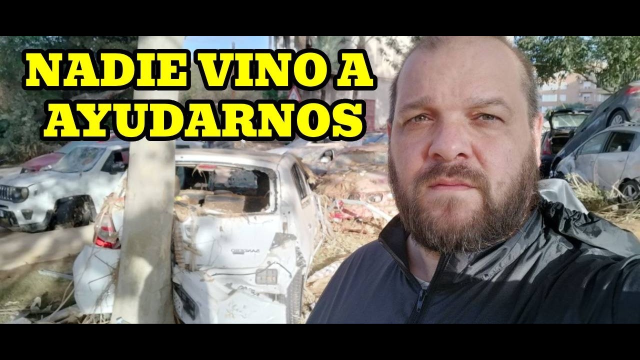 Paiporta inundada, estoy sin luz ni agua, siguen sumando víctimas, esto ...