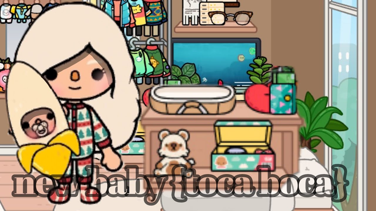 new baby (toca boca) ! posting every day ! - YouTube