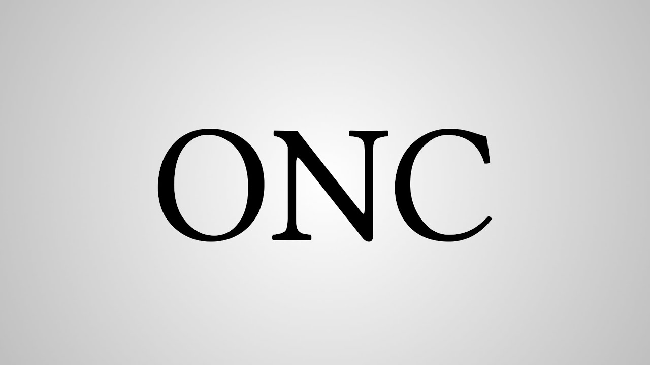 What Does "ONC" Stand For? - YouTube