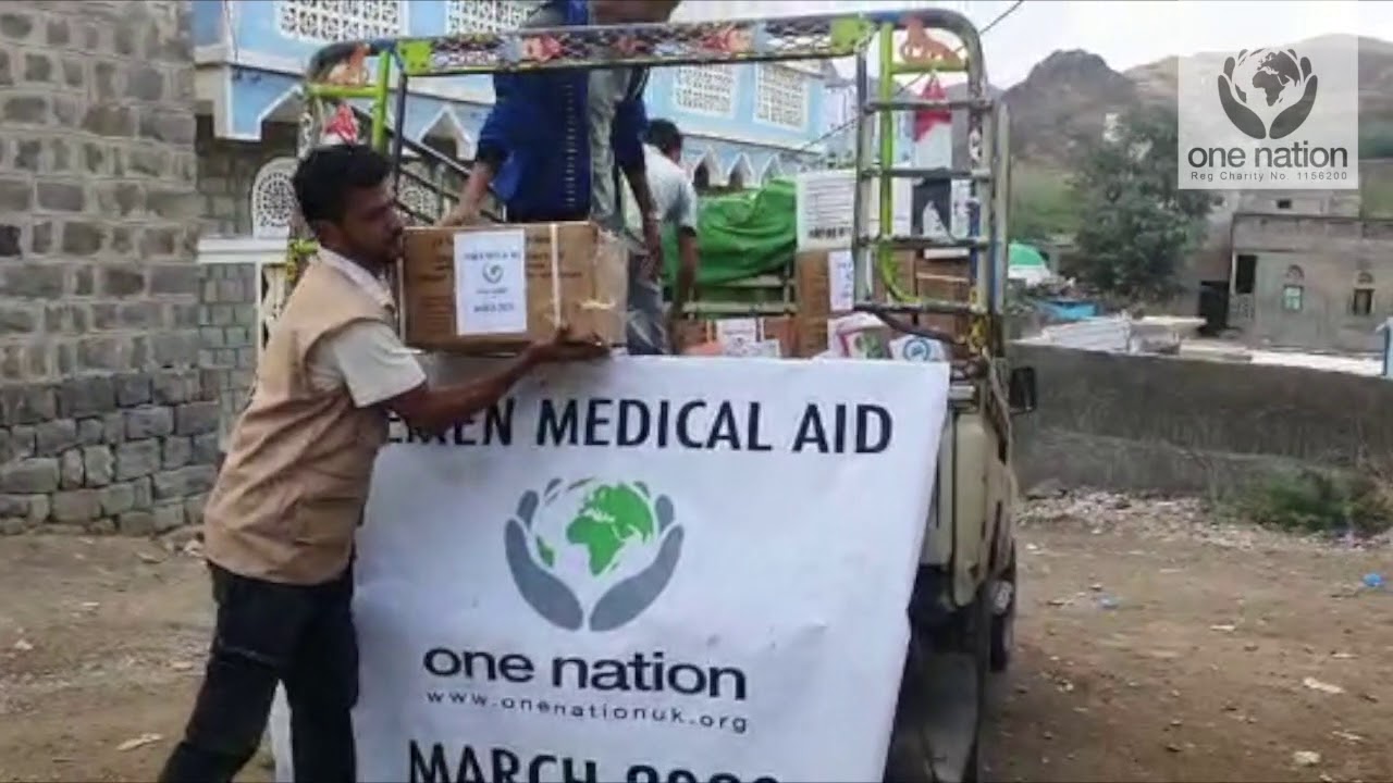 Medical Aid Distribution in Yemen - March 2020 - YouTube