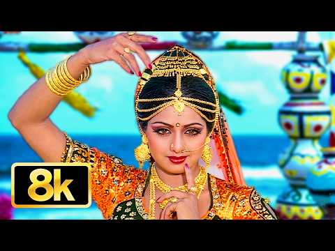 Nainon Mein Sapna | 8K Video Song | Kishore Kumar | Lata Mangeshkar | Jeetendra | Sridevi