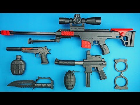 BONCUKLU VE GERÇEKÇİ MERMİ ATAN SİLAHLAR - DÜRBÜNLÜ TÜFEK LAZERLİ IŞIKLI TABANCA VE EKİPMANLAR