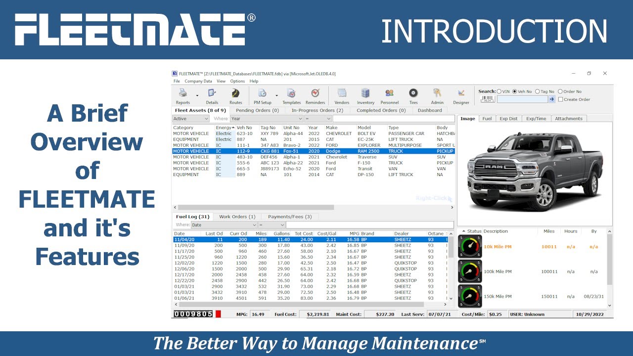 FLEETMATE@WORK Lesson #1 - Introduction - YouTube
