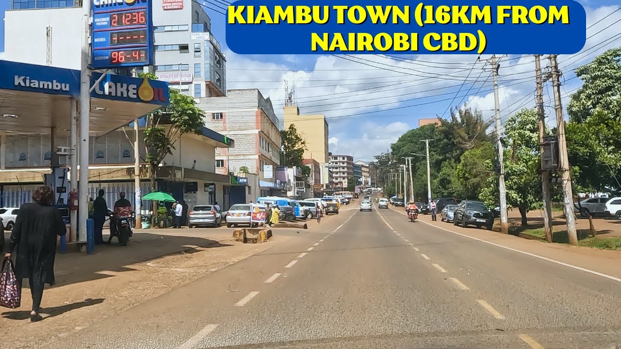 The Streets of Kiambu Town | Is this the Best Residential Area? - YouTube