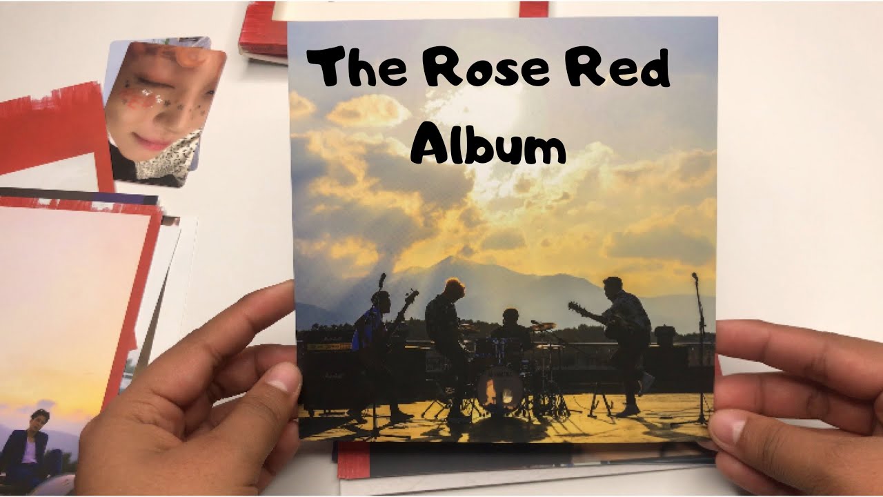 Unboxing The Rose 더로즈 3rd Single Album Red 레드 - YouTube