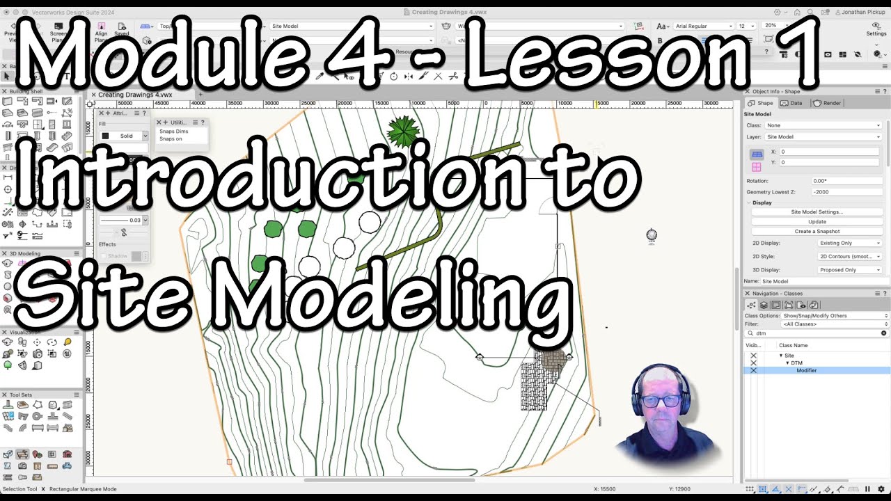 Module 4 Lesson 1 - Introduction to Site Modeling - YouTube