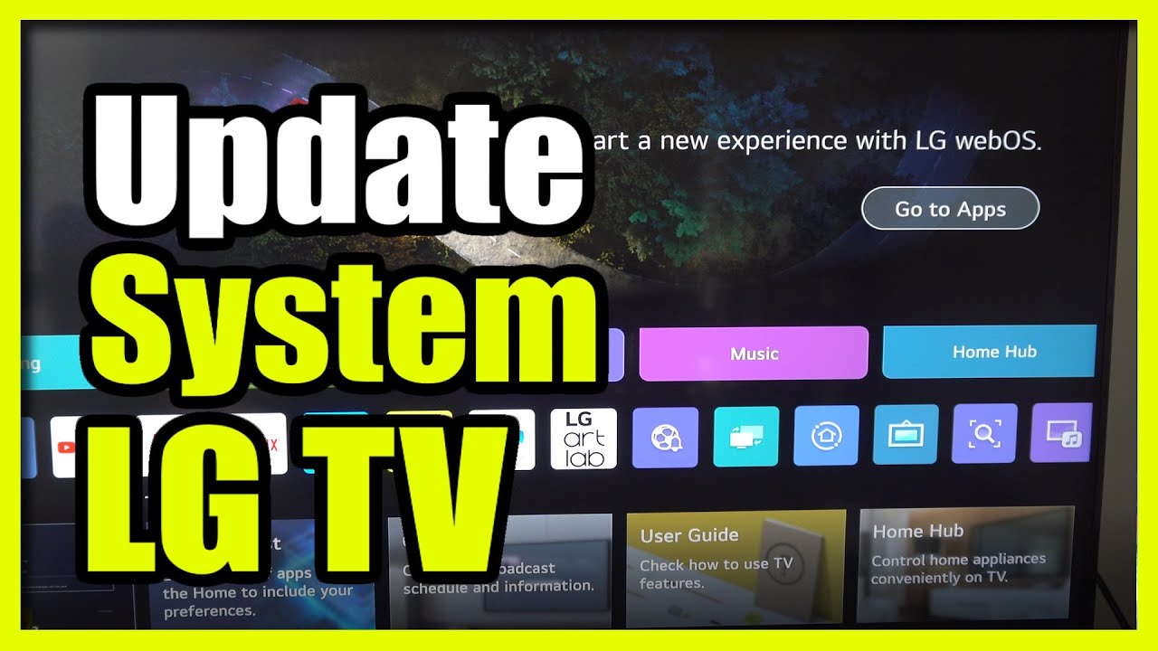 How to Update the System Software and Apps on LG TV (Easy Tutorial ...