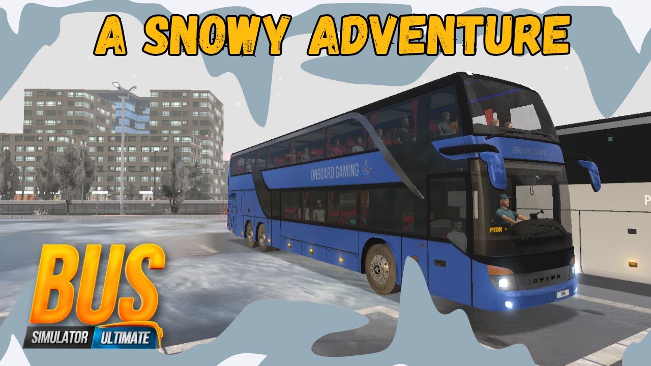 Zuuks Bus Simulator: Ultimate | A Snowy Adventure | Setra S 431 DT #simulator #zuuks # ...
