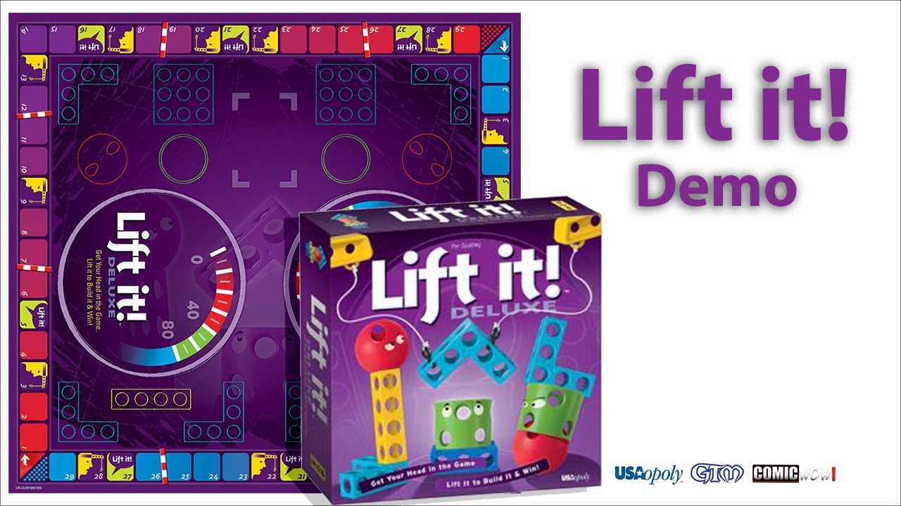 Lift It! Game Demo by USAopoly - YouTube