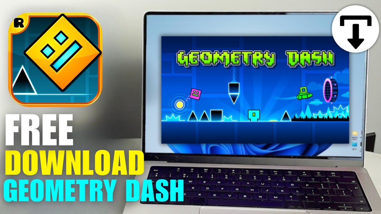 How To Download Geometry Dash On PC For Free - YouTube
