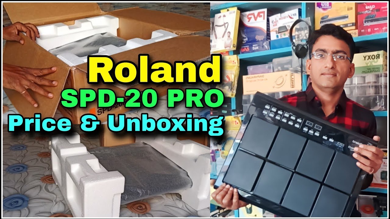 Roland SPD 20 PRO Unboxing | Roland SPD 20 PRO Price & Review | Octapad ...