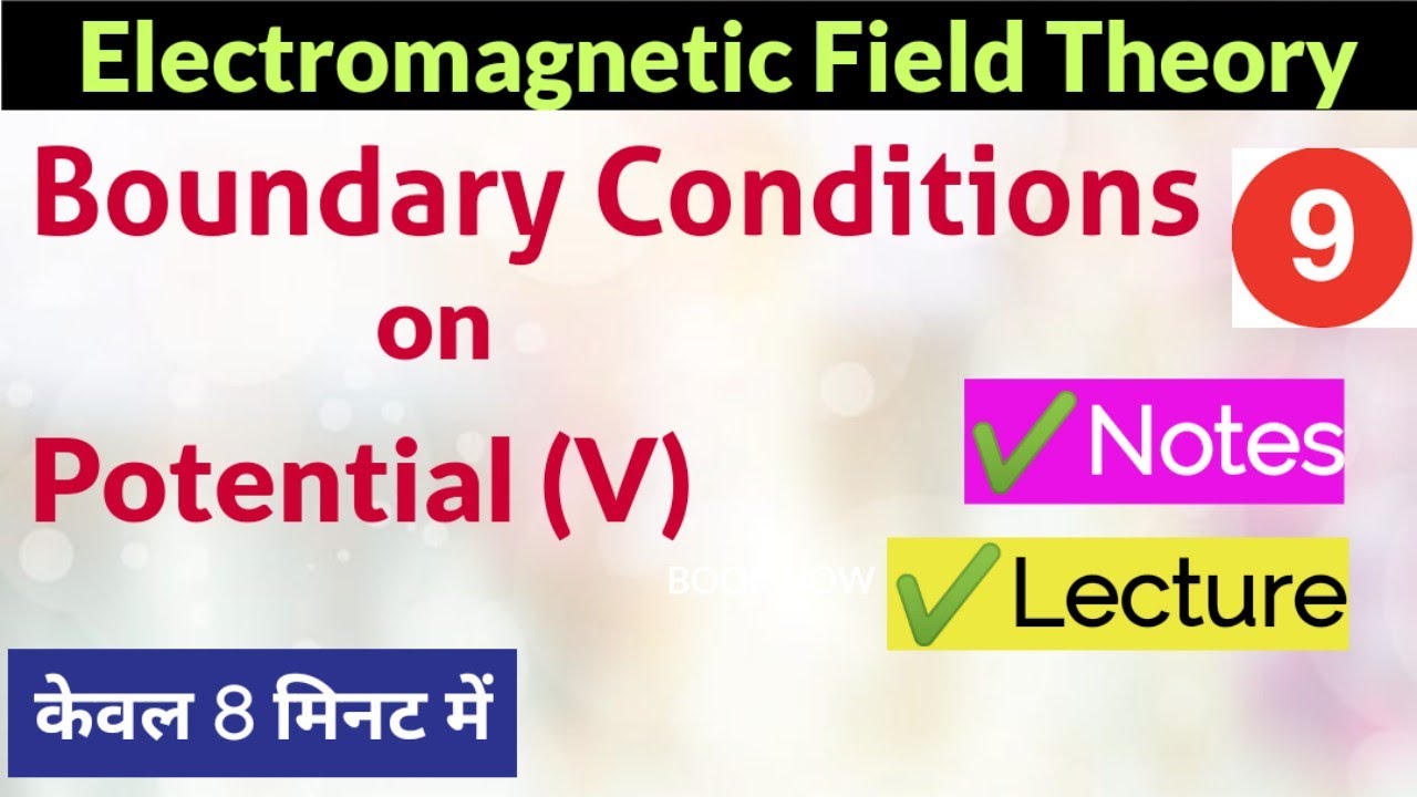 Boundary Condition on Potential | Show that potential is continuous ...