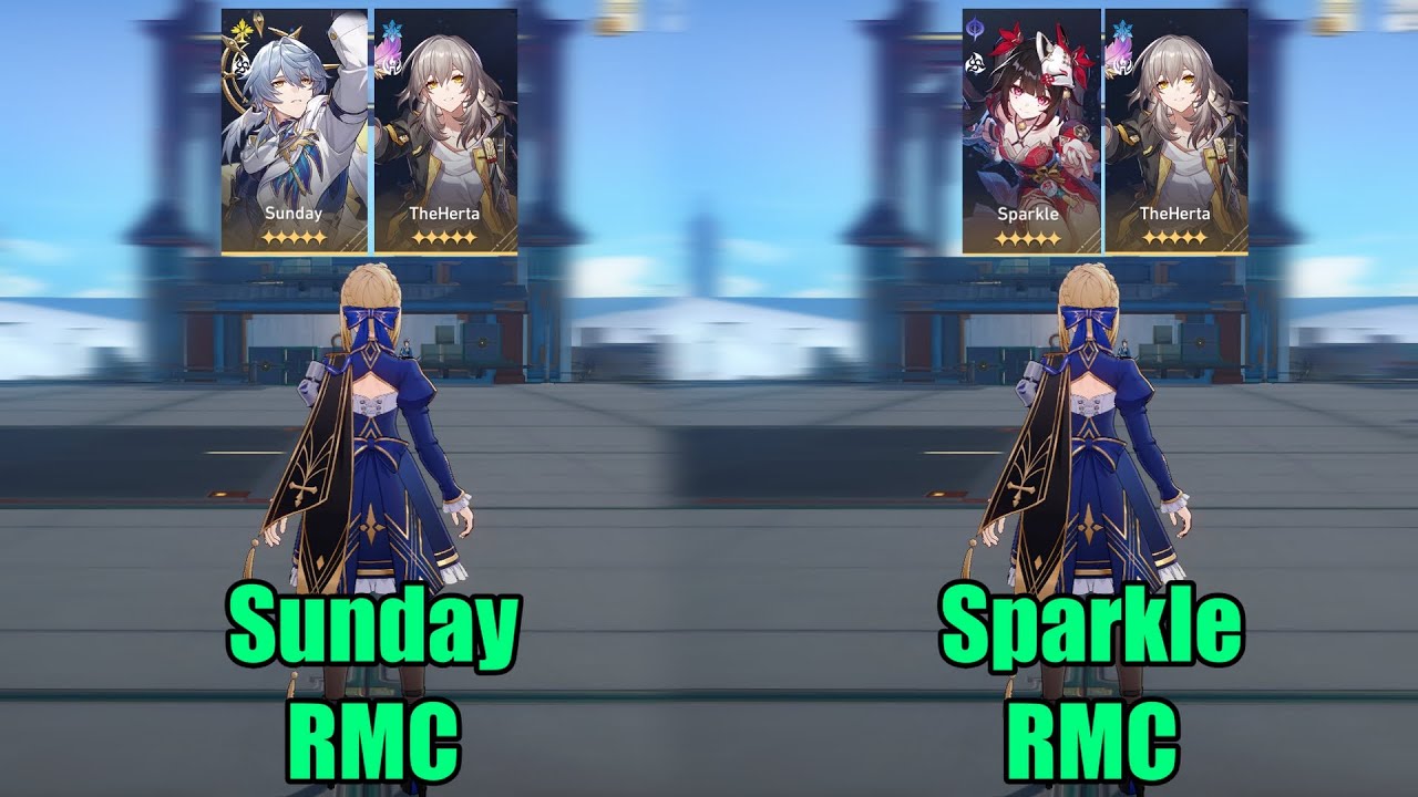 How Much Does Sunday RMC Vs Sparkle RMC Buff Saber? || HSR - YouTube