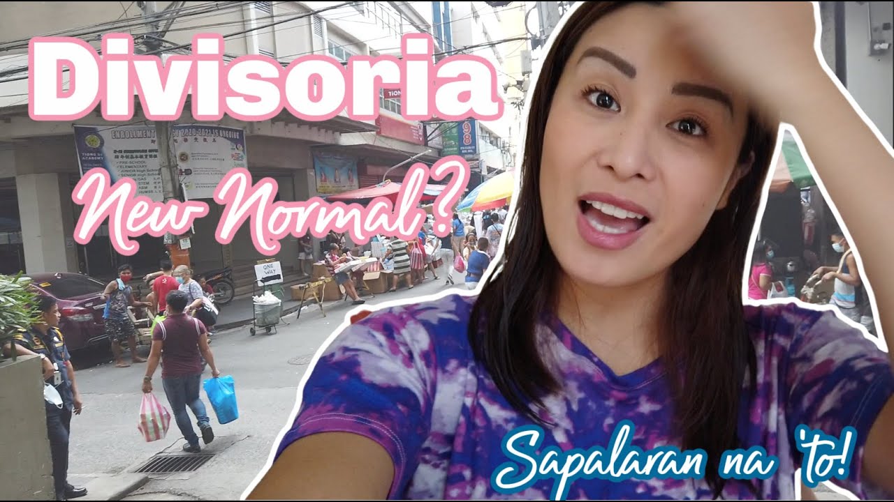 DIVISORIA NEW NORMAL! (WE HAD TO GO) | Mosh Cruz ♡ - YouTube