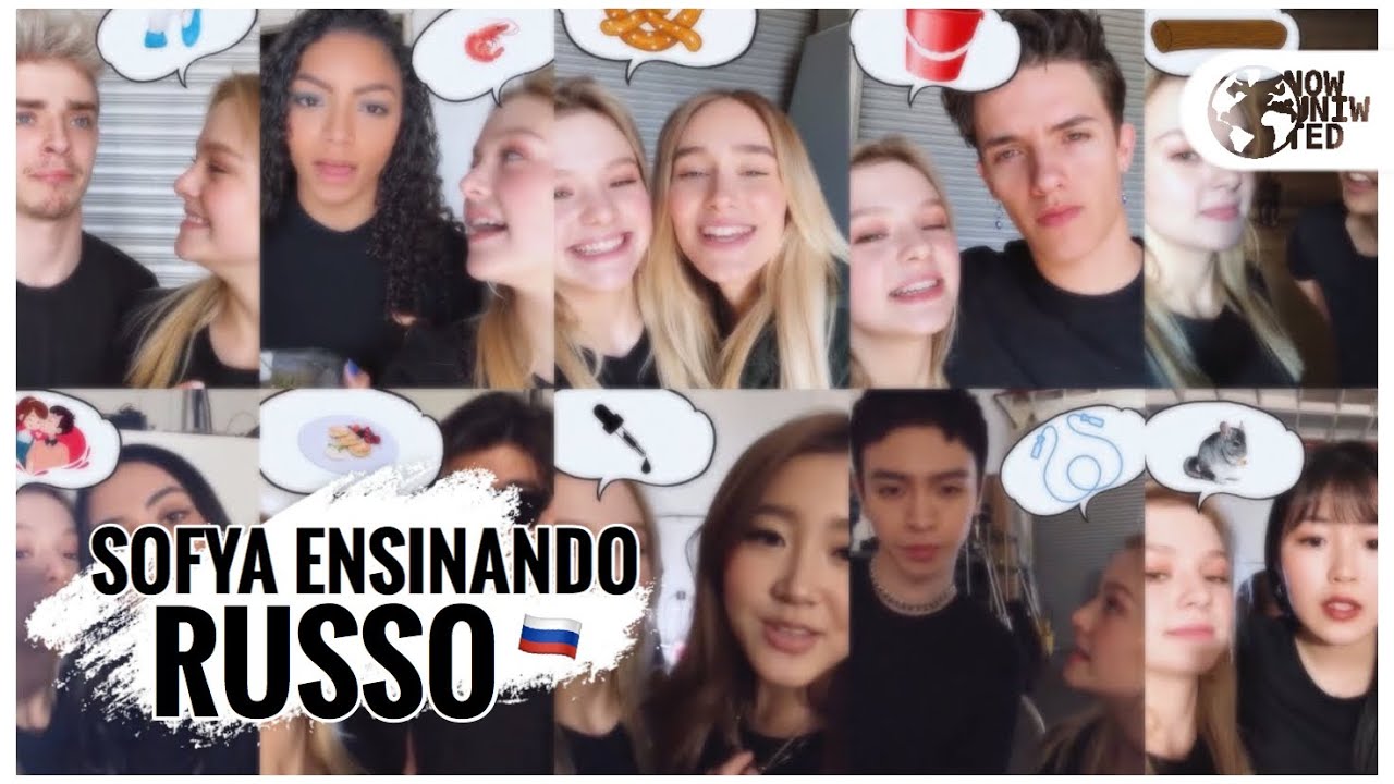 Sofya ensina palavras em russo para os membros do NOW UNITED! 🇷🇺 - YouTube