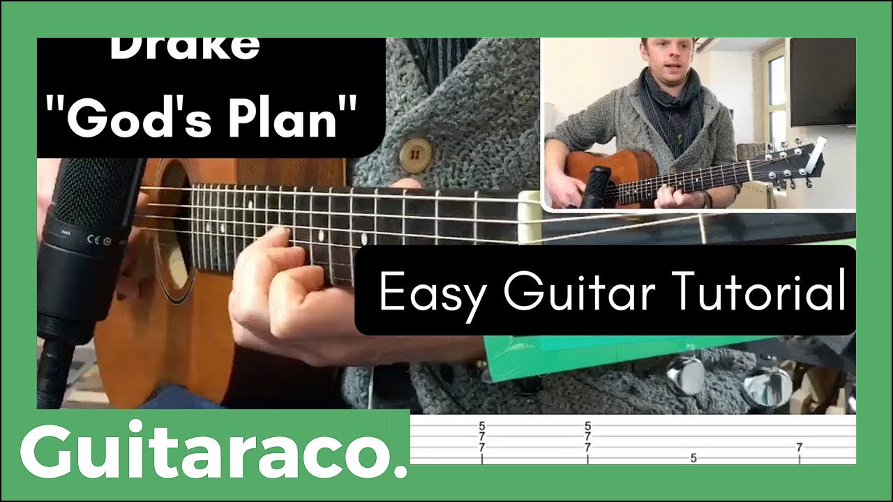 God's Plan - Drake // Guitar Tutorial (Two Chords) - YouTube