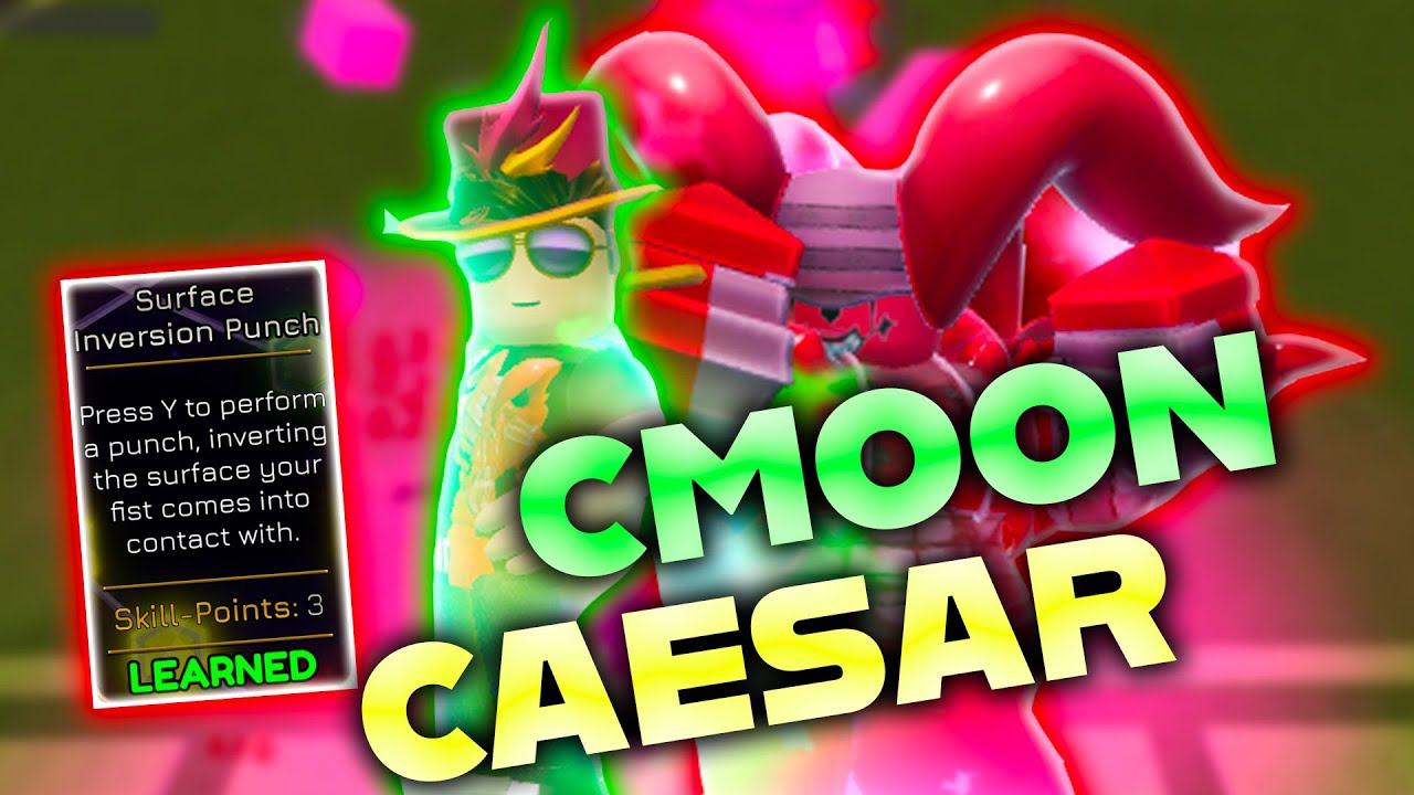 [YBA] Cmoon Caesar is an INSANE Build... - YouTube