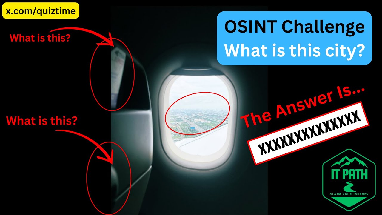OSINT Challenge - Can you name this city? #osint - YouTube