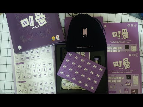 Play KOREAN Board Game with BTS - UNBOXING