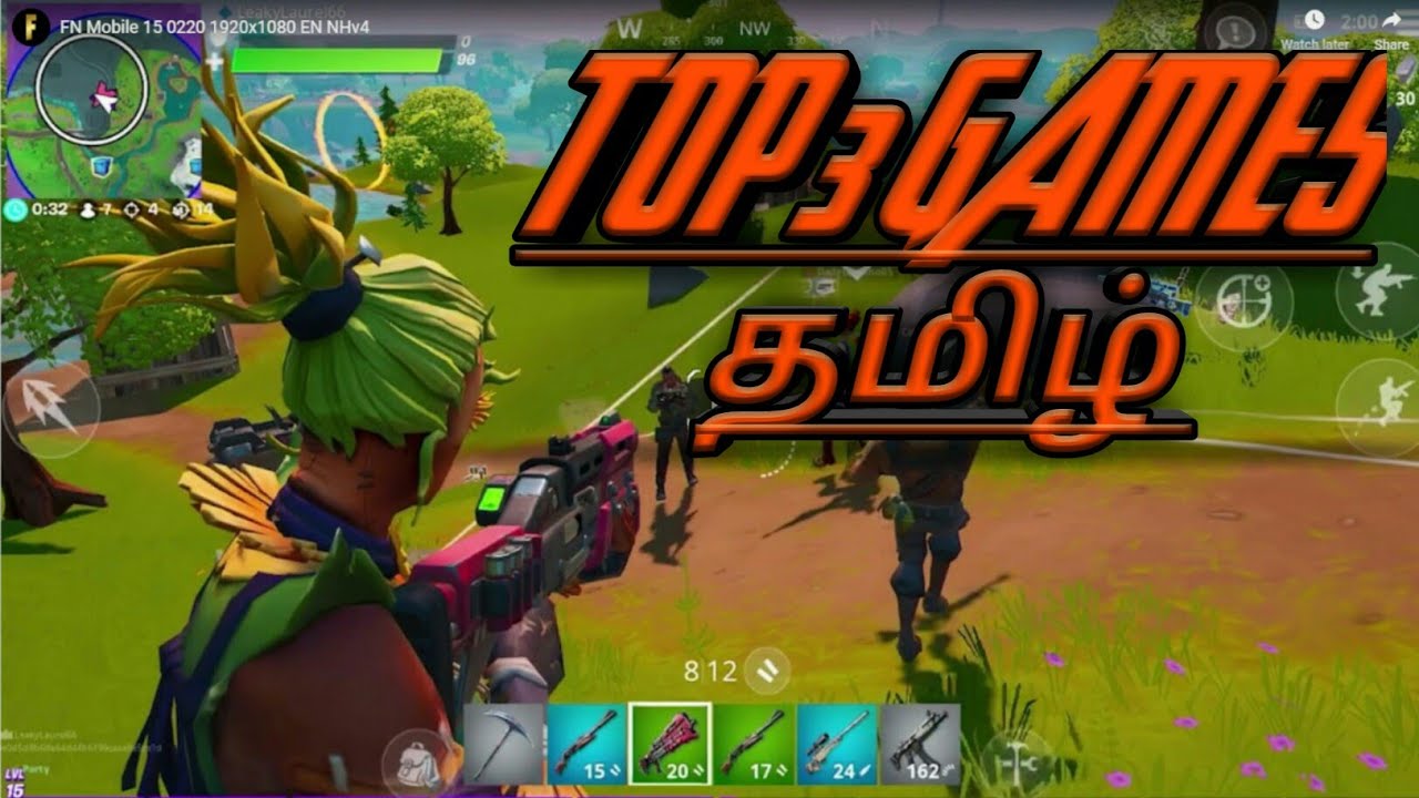 Top 3 games in tamil - YouTube