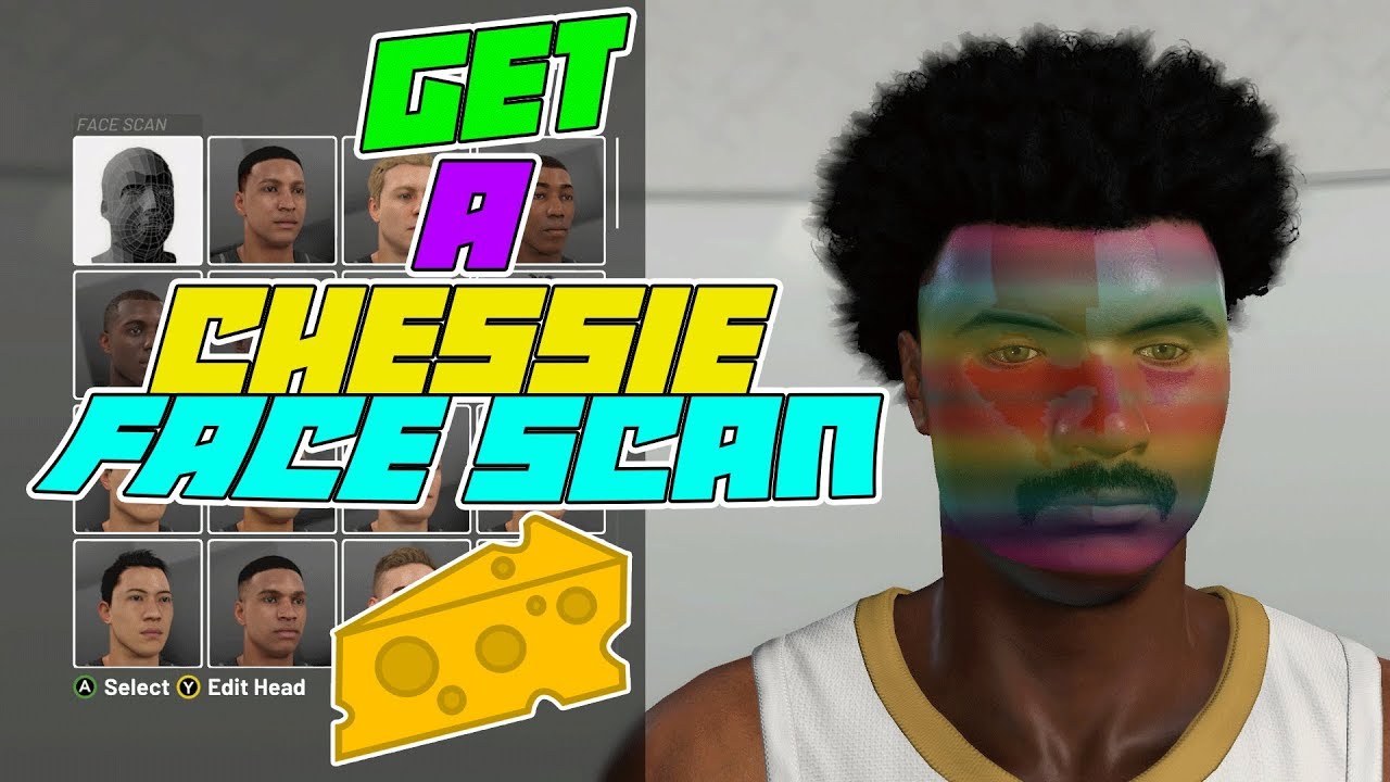 NBA 2K19- How To Get A Rainbow Face Scan! OMG😱 - YouTube