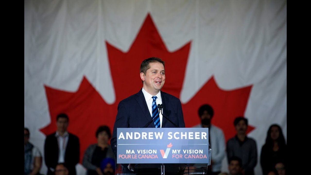 Andrew Scheer announces Conservative climate plan - YouTube