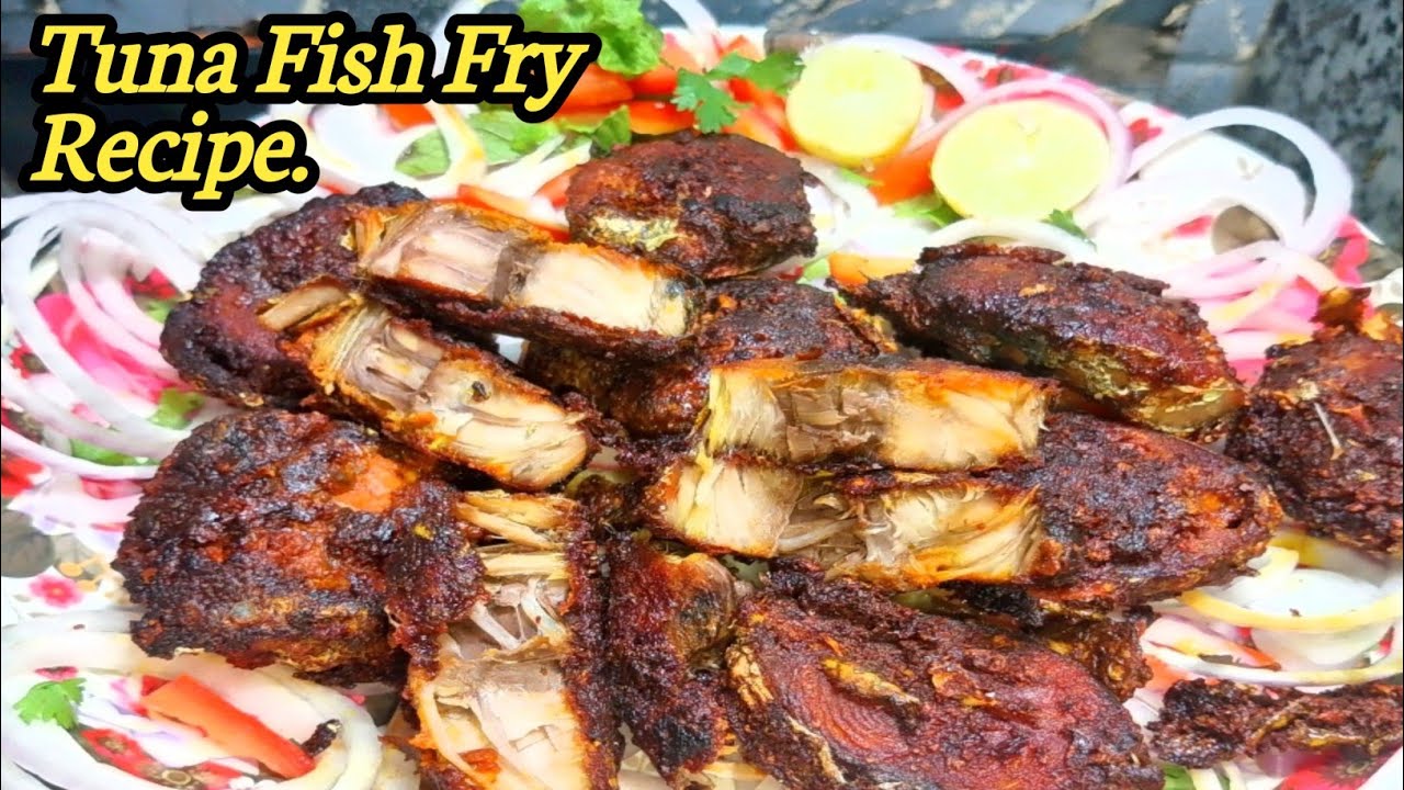 Tuna Fish Fry Recipe | Kuppa Fish Fry Recipe | How To Make Fish Fry ...