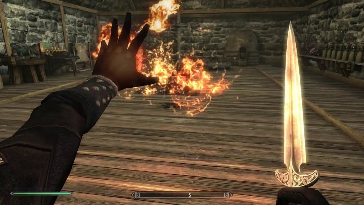 Skyrim Special Edition Mod Review Dual Wield Blocking by Mhydrian - YouTube