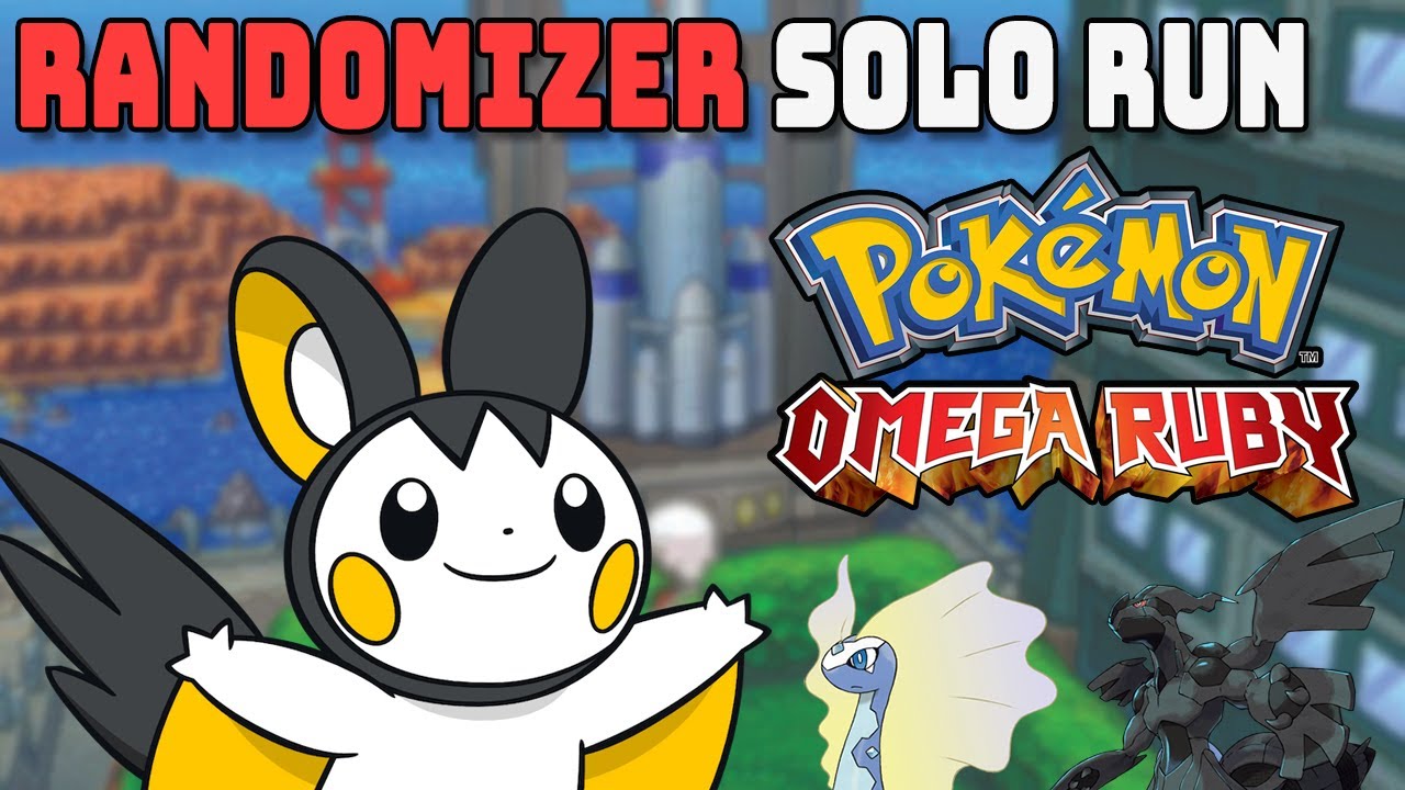 The Emolga Solo Run RANDOMIZER experience! - Pokemon Omega Ruby - YouTube