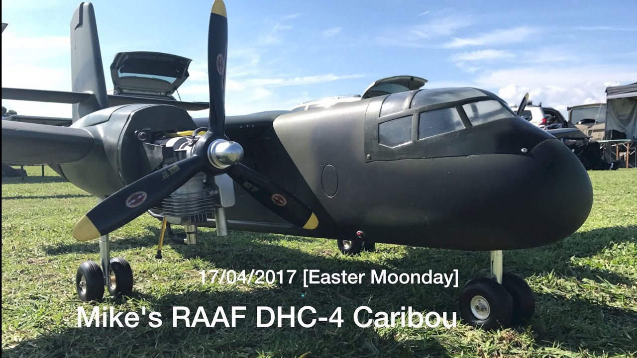 10. RAAFMAC ~ Mike's RAAF DHC-4 Caribou - Easter Mon. 17/04/2017 - YouTube