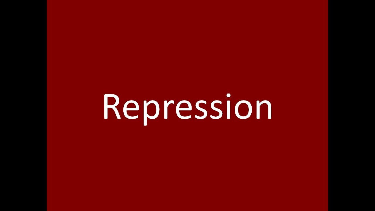 Repression - YouTube
