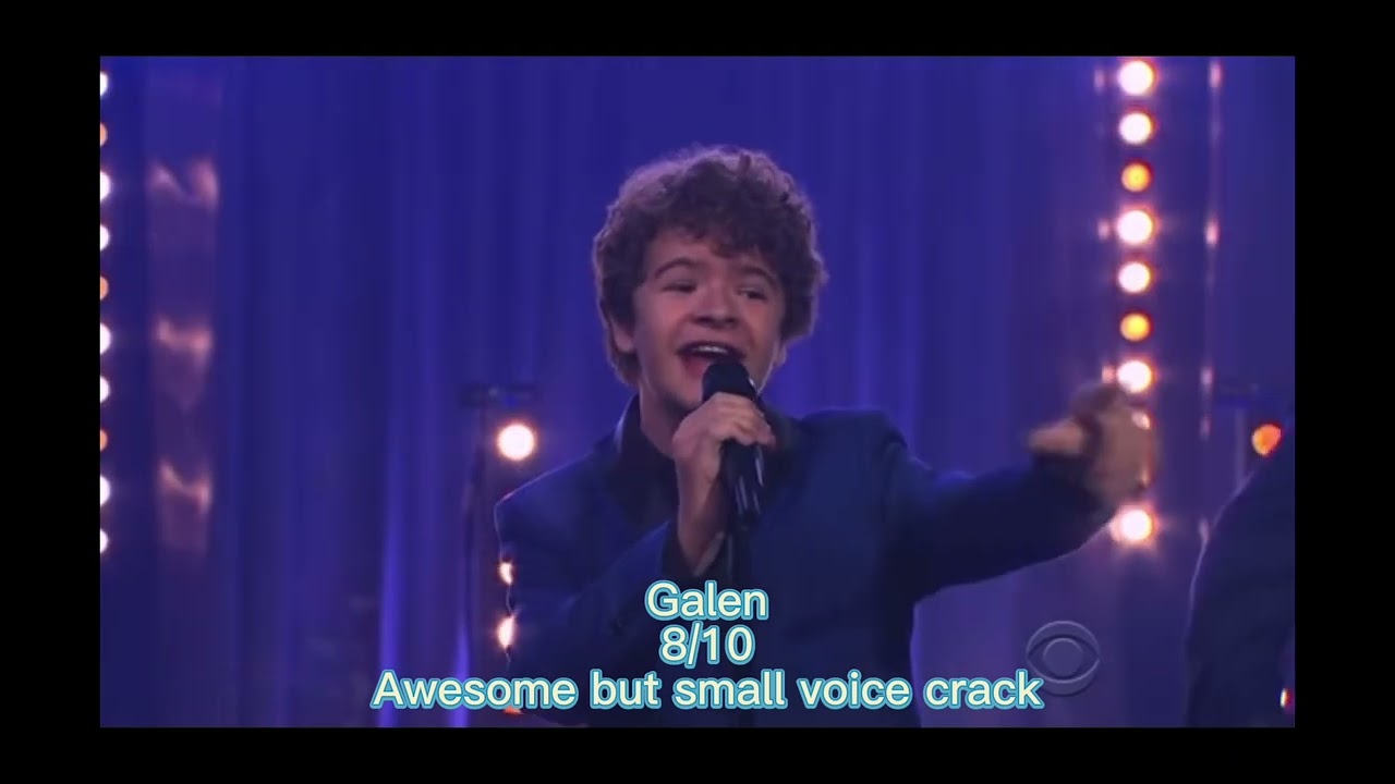 Rating the Stranger Things cast singing - YouTube