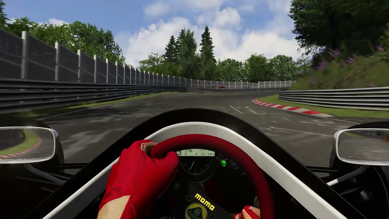 1991 Lotus 102B, Nurburgring Nordschleife - YouTube
