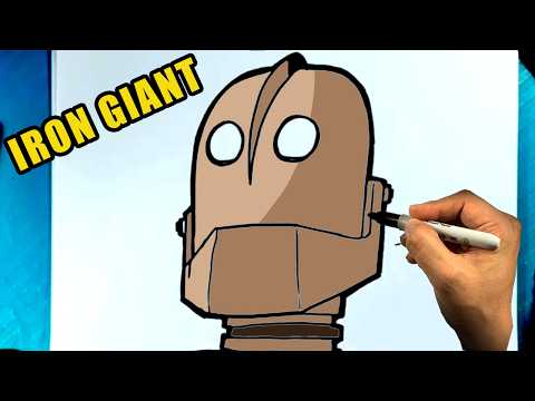 How to Draw IRON GIANT