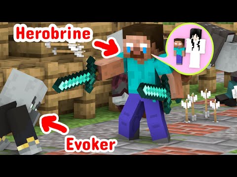 Herobrine Become Hero -  Minecraft Animation