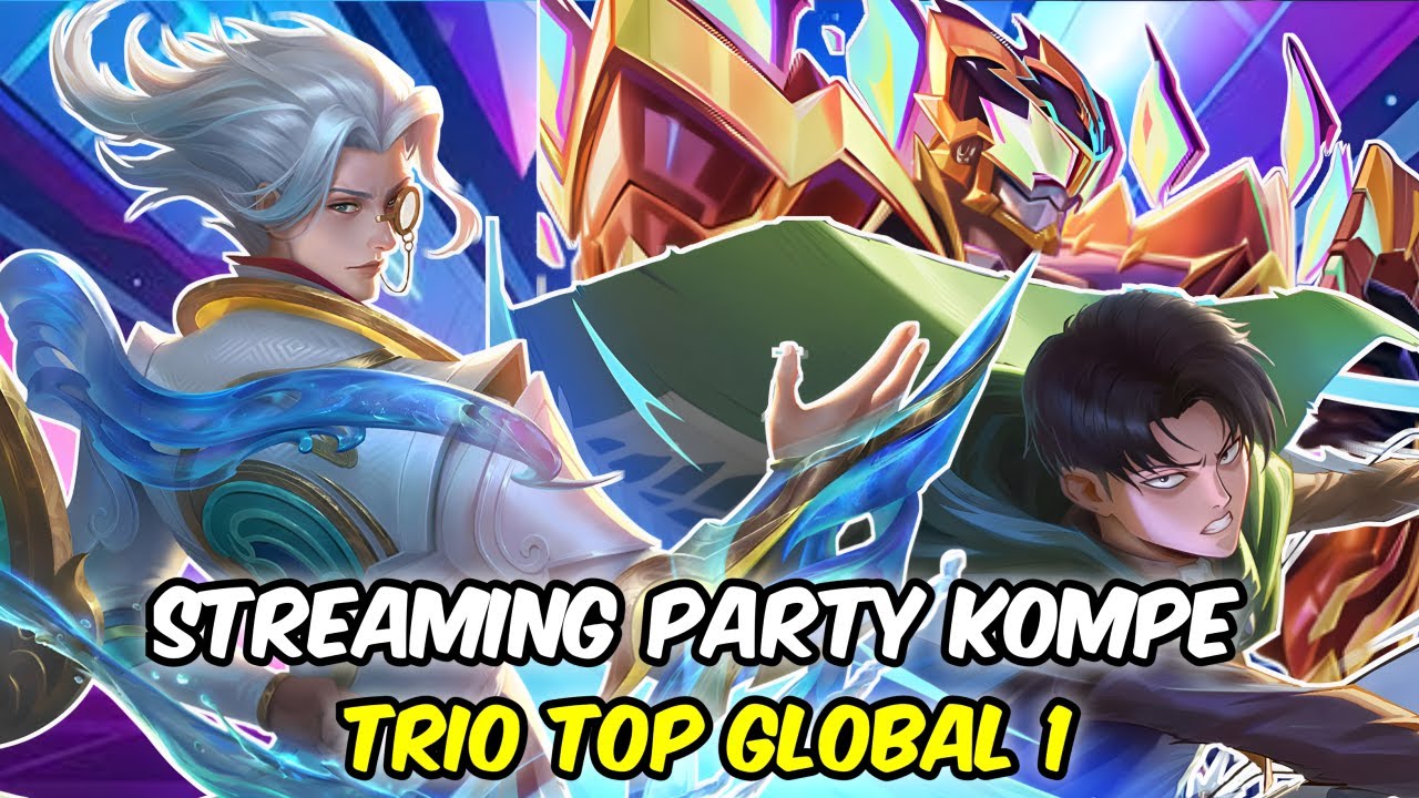 LIVE TRIO TOP GLOBAL 1 (FREDRINN, MARTIS DAN NATAN)!! - YouTube