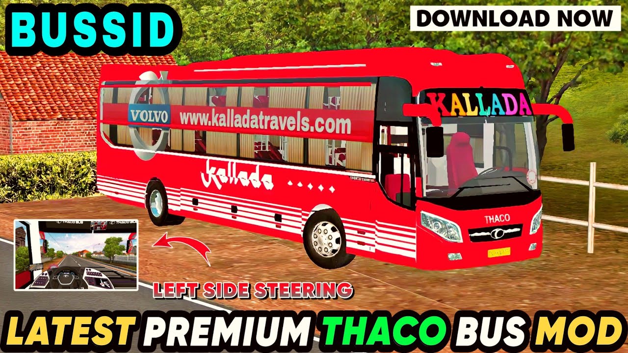 RELEASE THACO BUS MOD For Bus Simulator Indonesia || Bussid Mod ...