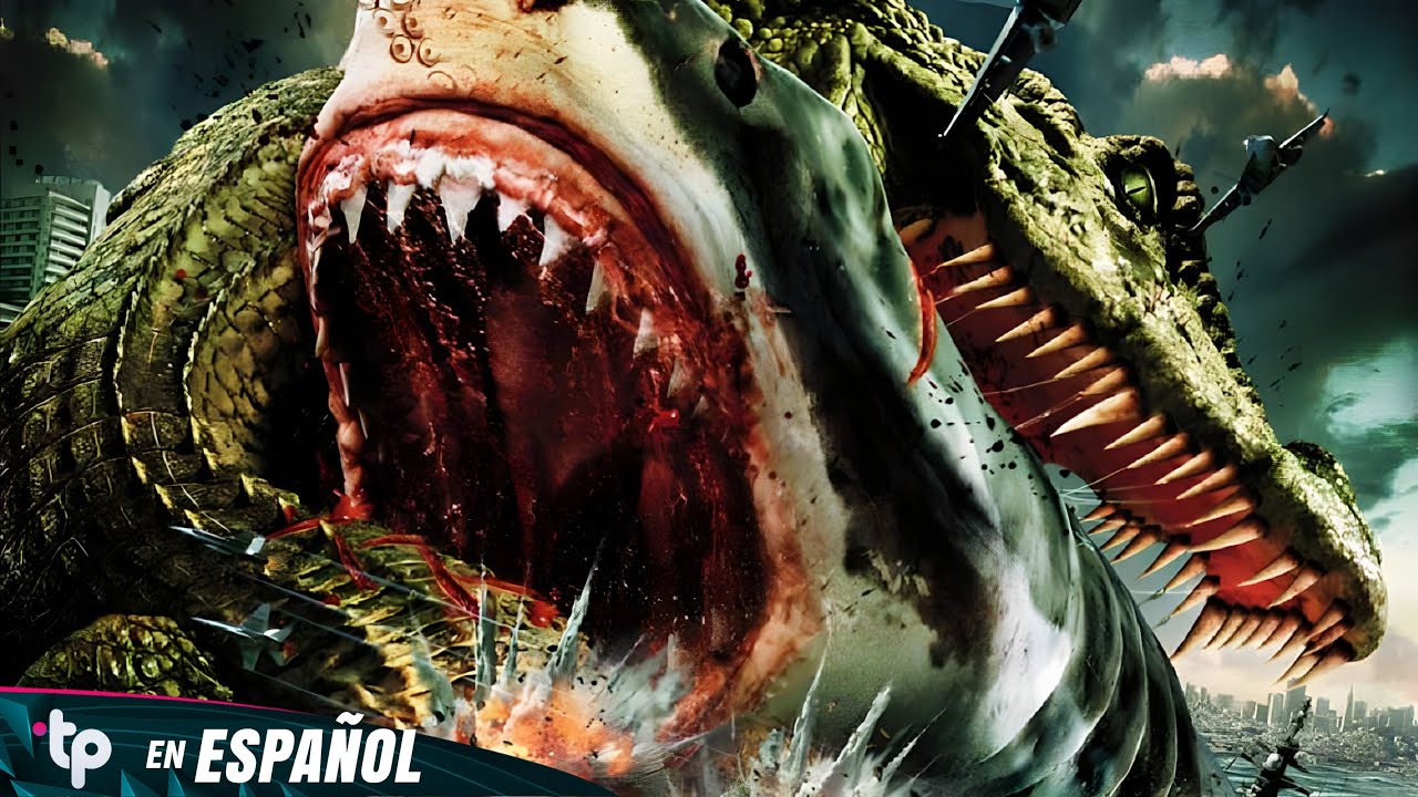 MEGA TIBURON CONTRA CROCOSAURIO | TELEPELICULAS | PELICULA DE ACCIÓN EN ...