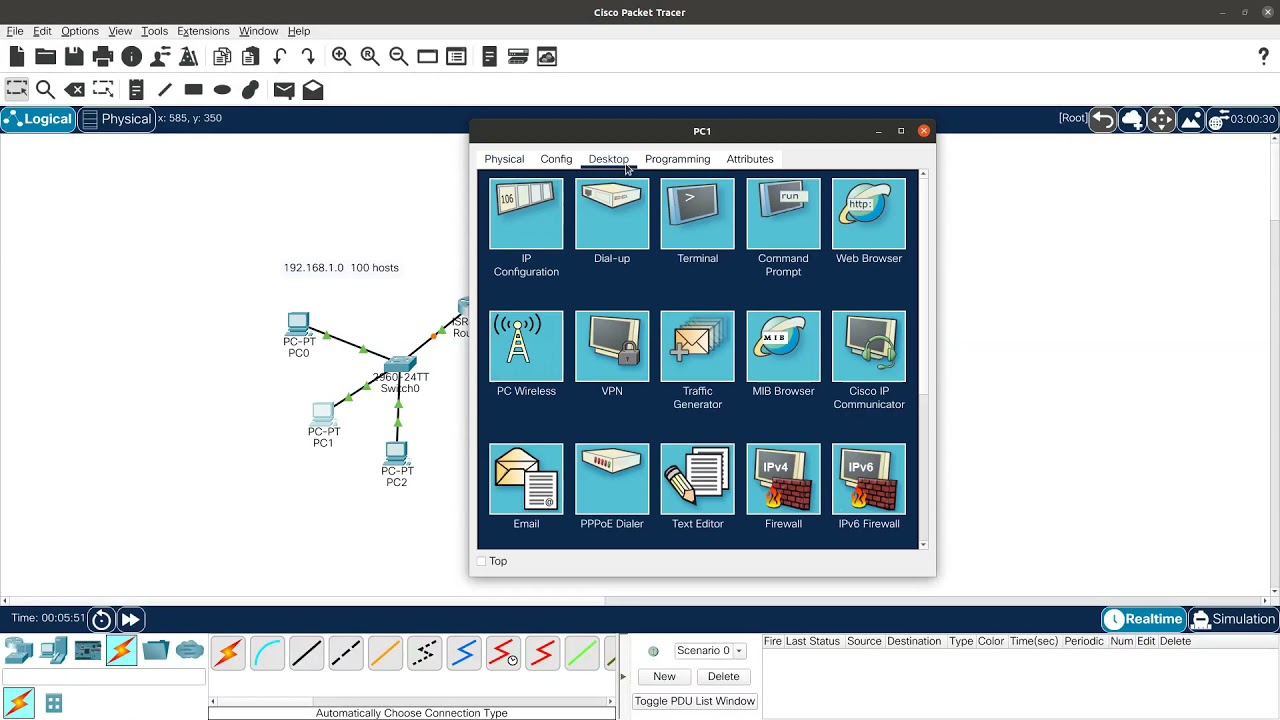 Implementing Subnetting in Cisco Packet Tracer - YouTube