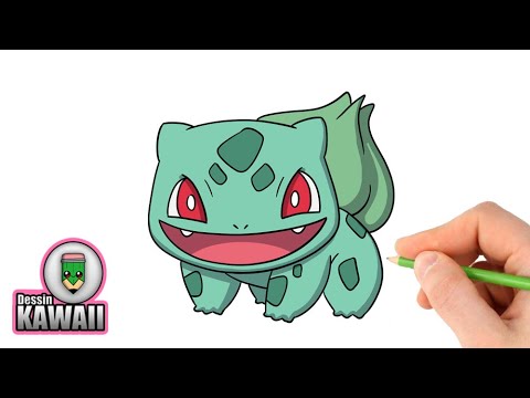 Comment dessiner Bulbizarre facilement - Dessin Pokémon - YouTube