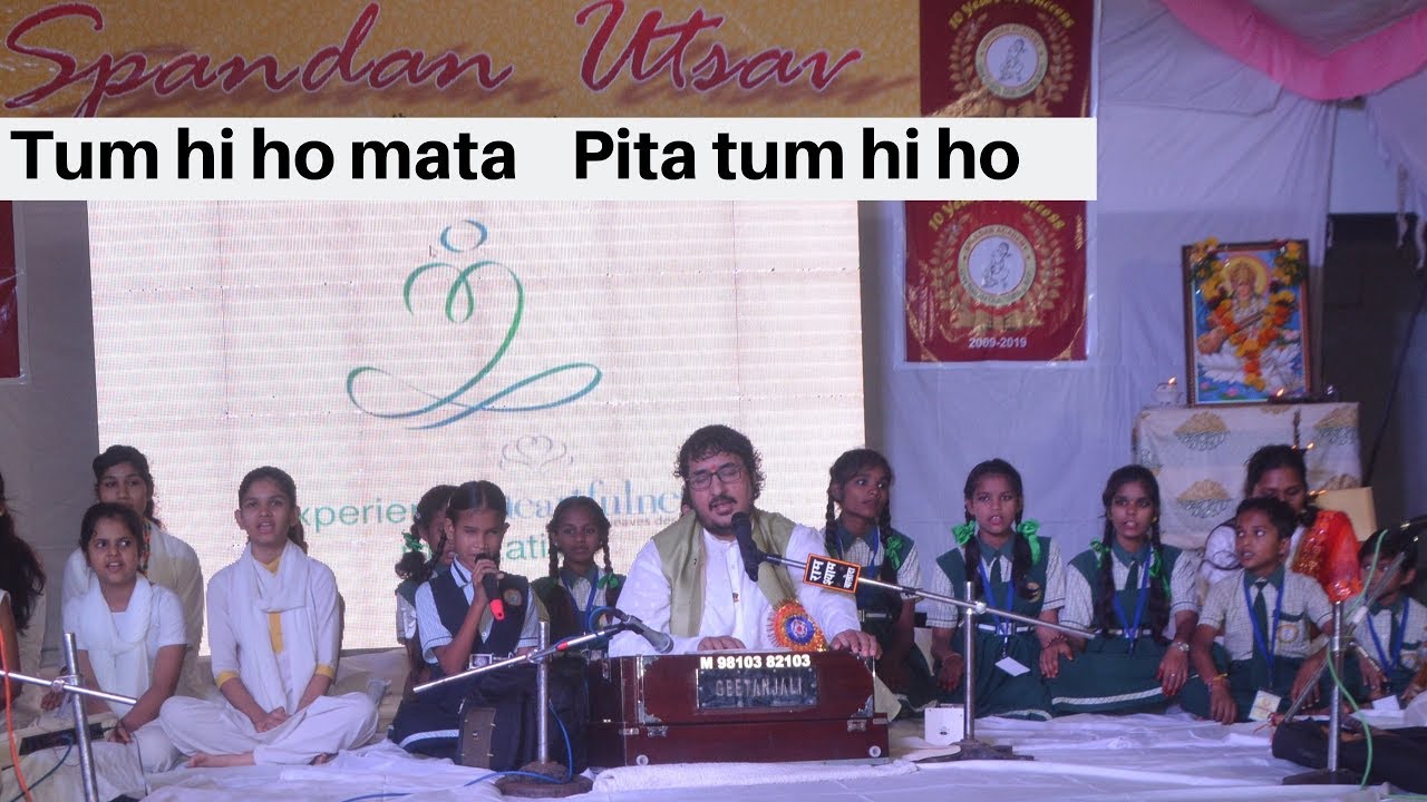 tum hi ho mata pita tum hi ho Charan Ji Bhajans at Ganj Basoda MP - YouTube