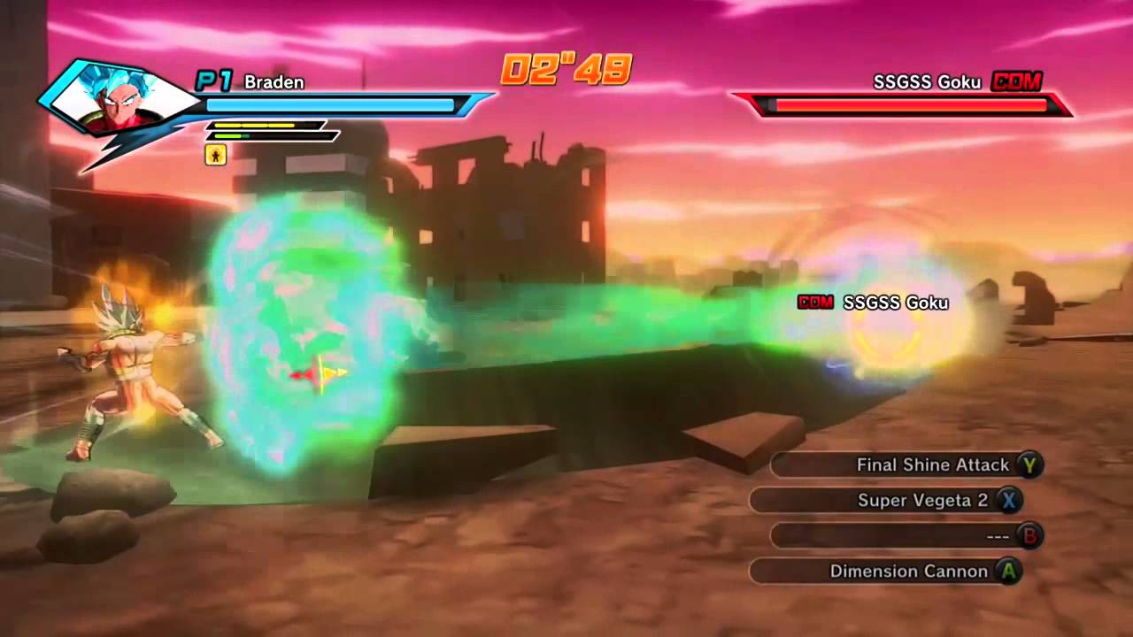 Dragonball Xenoverse:Final shine attack OP??? - YouTube